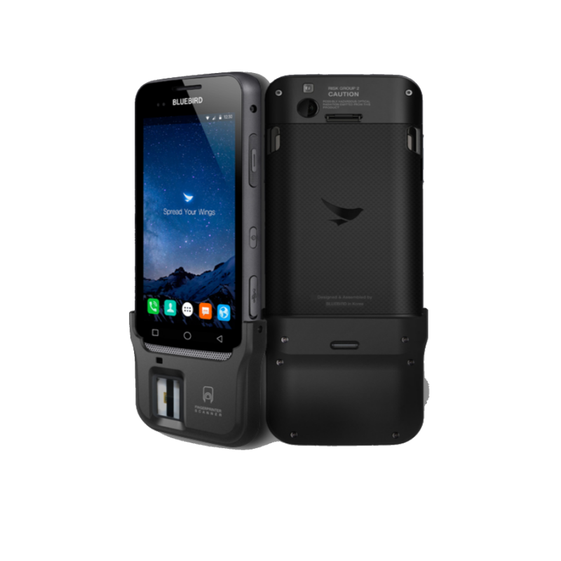 Mobile Computer with Fingerprint Scanner